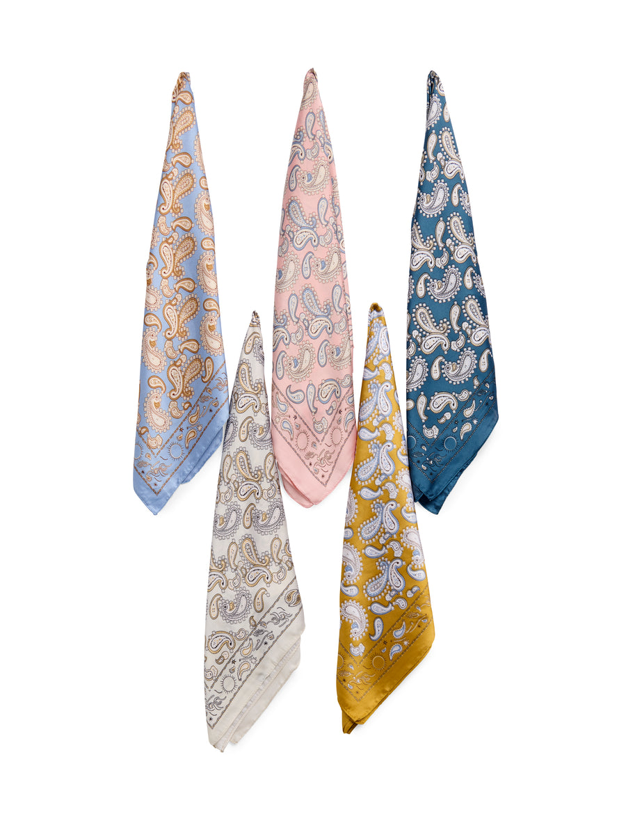 Wyatt scarves – The Pink Paisley