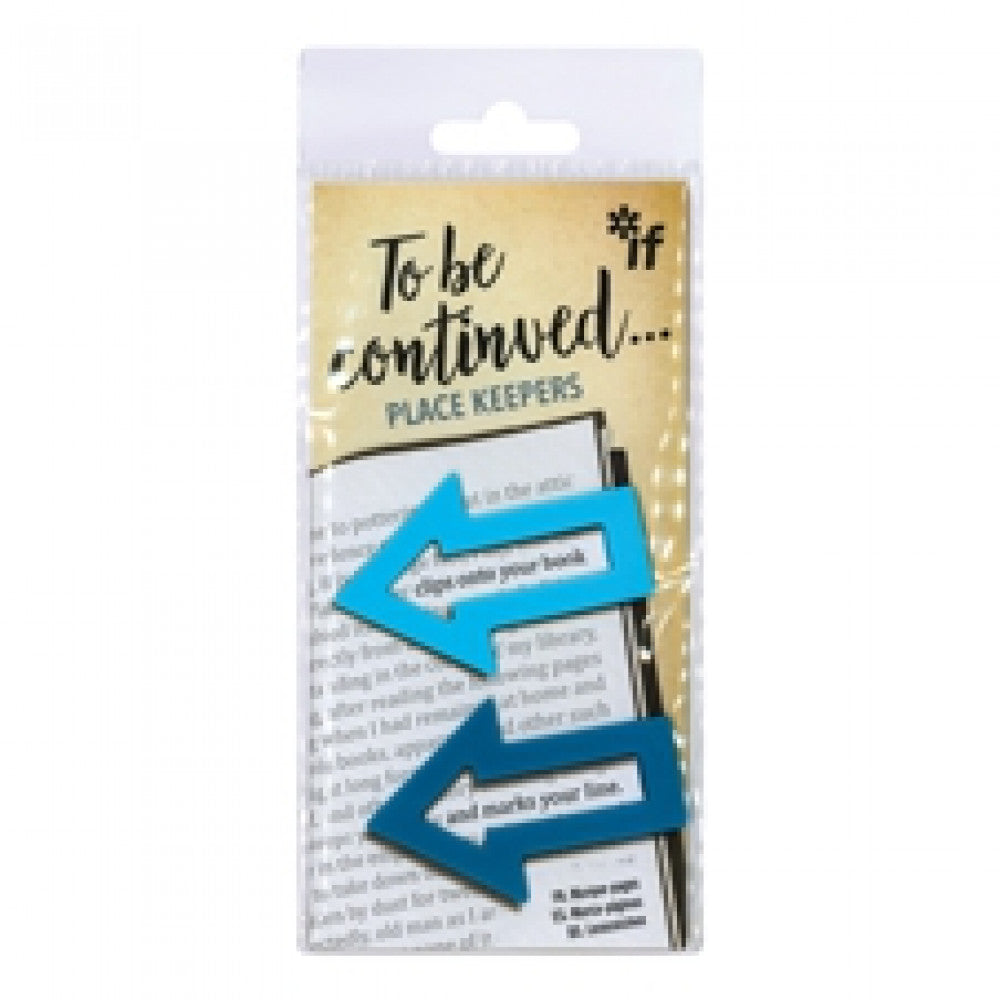 Blue To Be Continued Place Keepers – The Pink Paisley