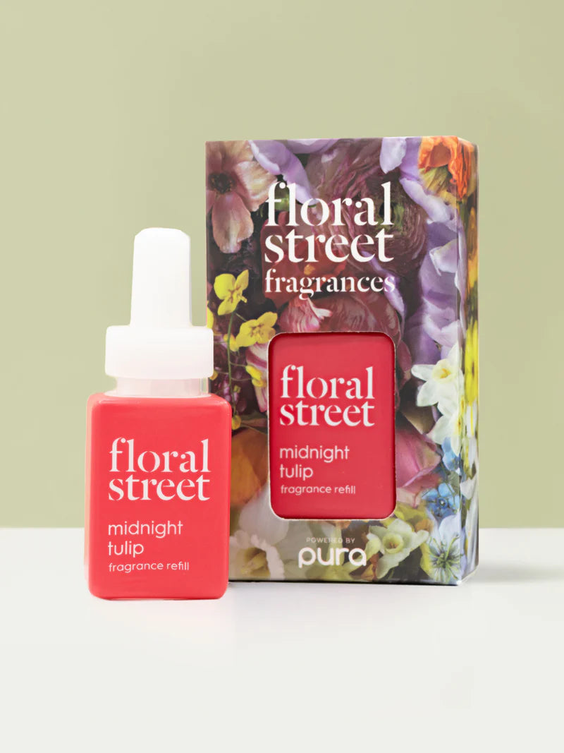 Midnight Tulip Floral Street Pura Refill – The Pink Paisley