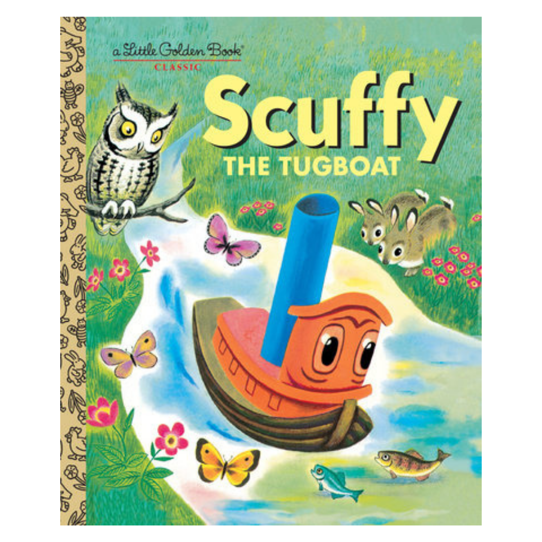Scuffy the Tugboat Little Golden Book – The Pink Paisley